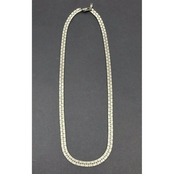 Unbranded | Jewelry | Vintage 4k Gold Plated Silver Toned Nugget Chain ...